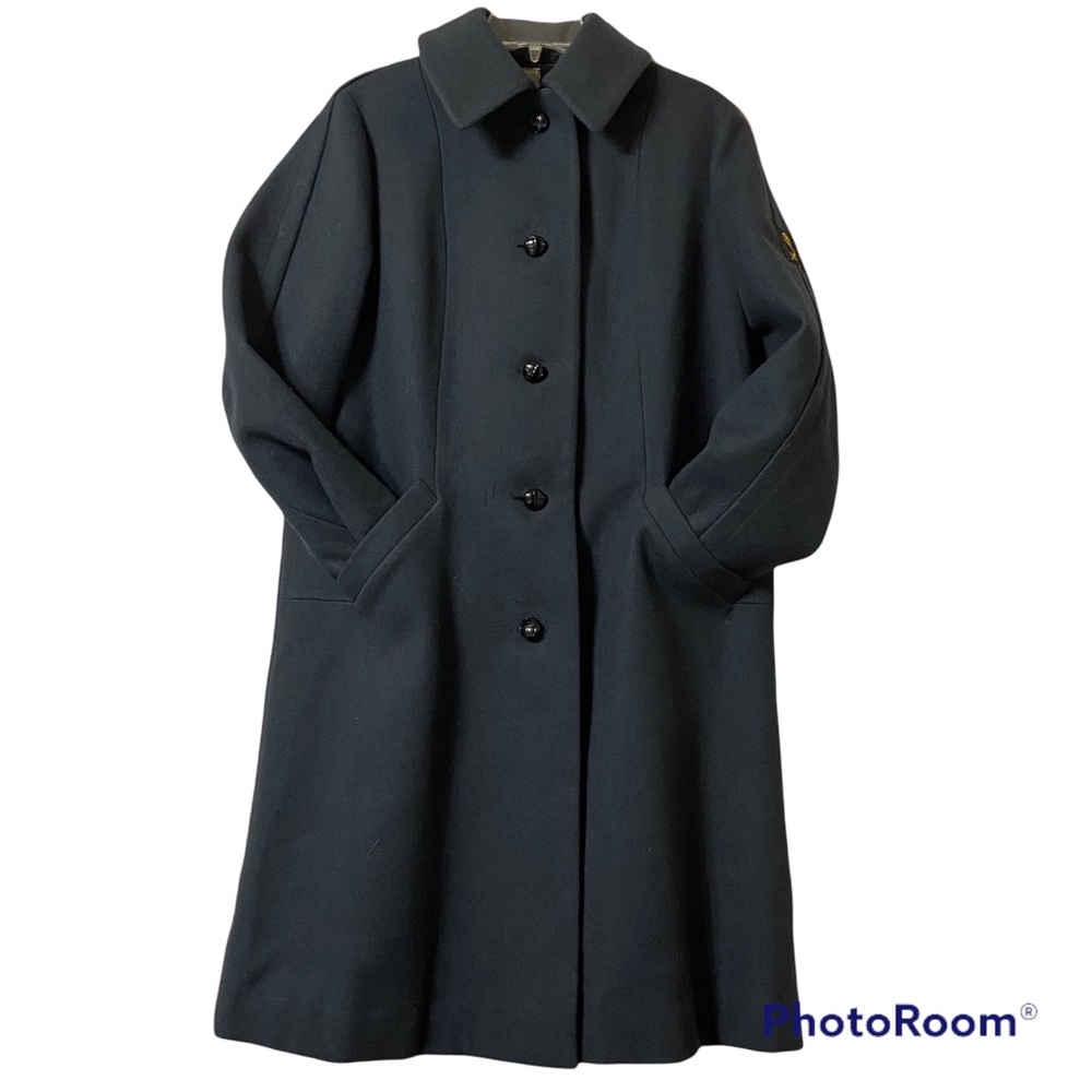 Cbv Karlskrona Vintage 1964 Swedish Coat Size 38 - Gem